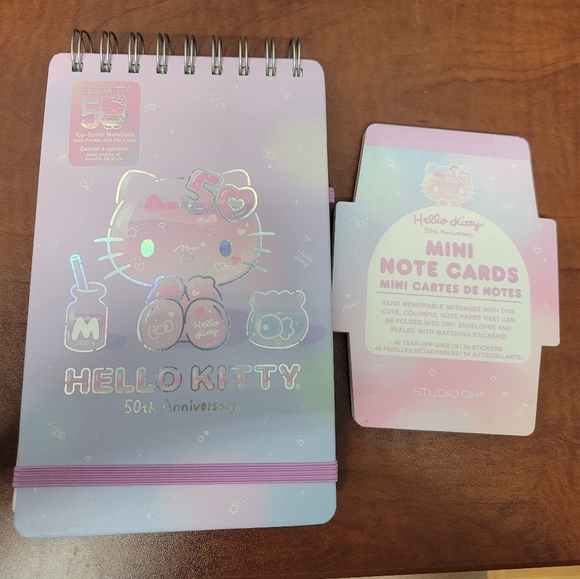 Hello Kitty | Office | Hello Kitty Spiral Notebook Note Card 5th ...
